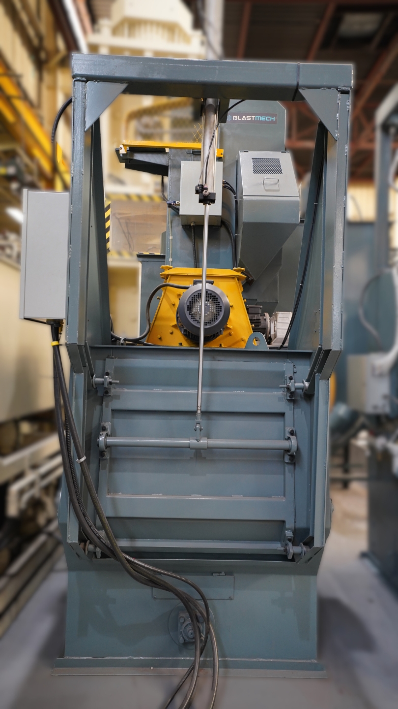 Tumble Blast Shot Blasting Machine by BlastMech Canada
