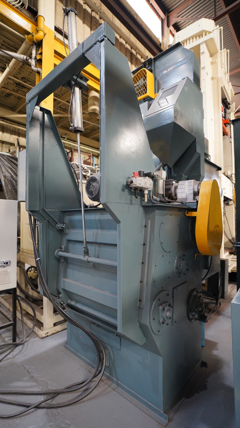 Tumble Blast Shot Blasting Machine by BlastMech Canada