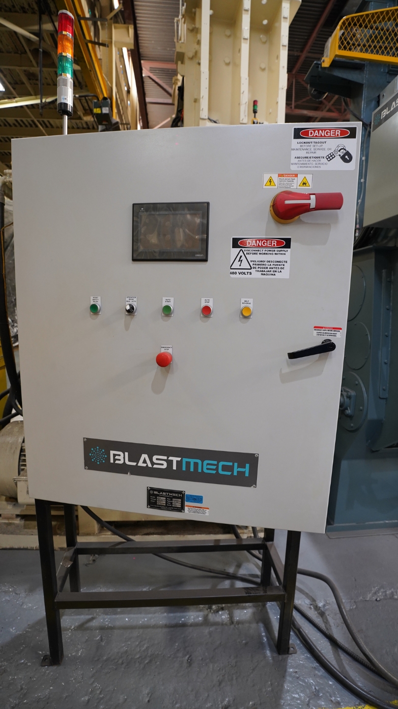 Tumble Blast Shot Blasting Machine by BlastMech Canada