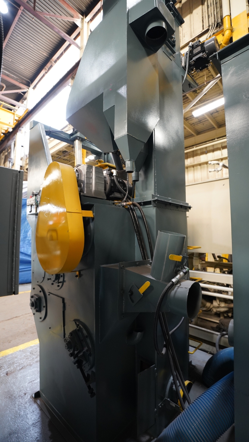 Tumble Blast Shot Blasting Machine by BlastMech Canada