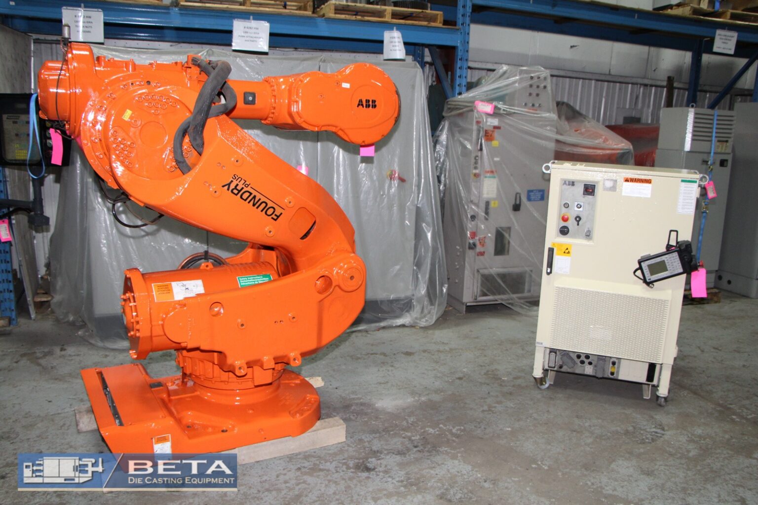 Used Industrial & Foundry Robots for Die Casting | Used Abb