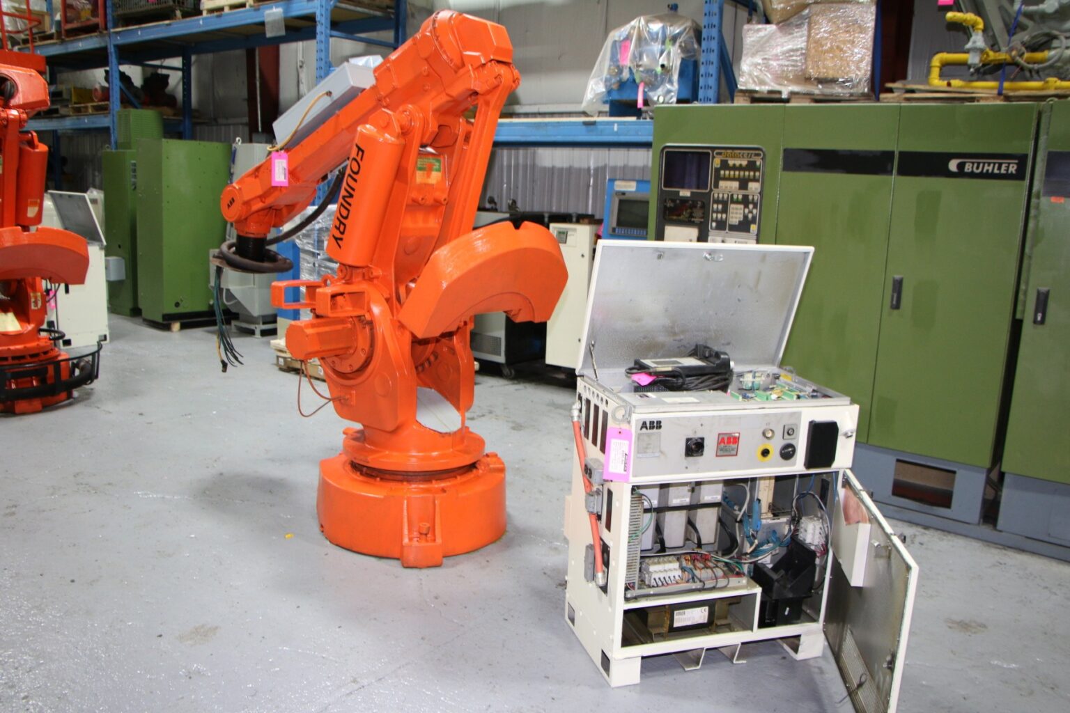 Used Industrial & Foundry Robots for Die Casting | Used Abb