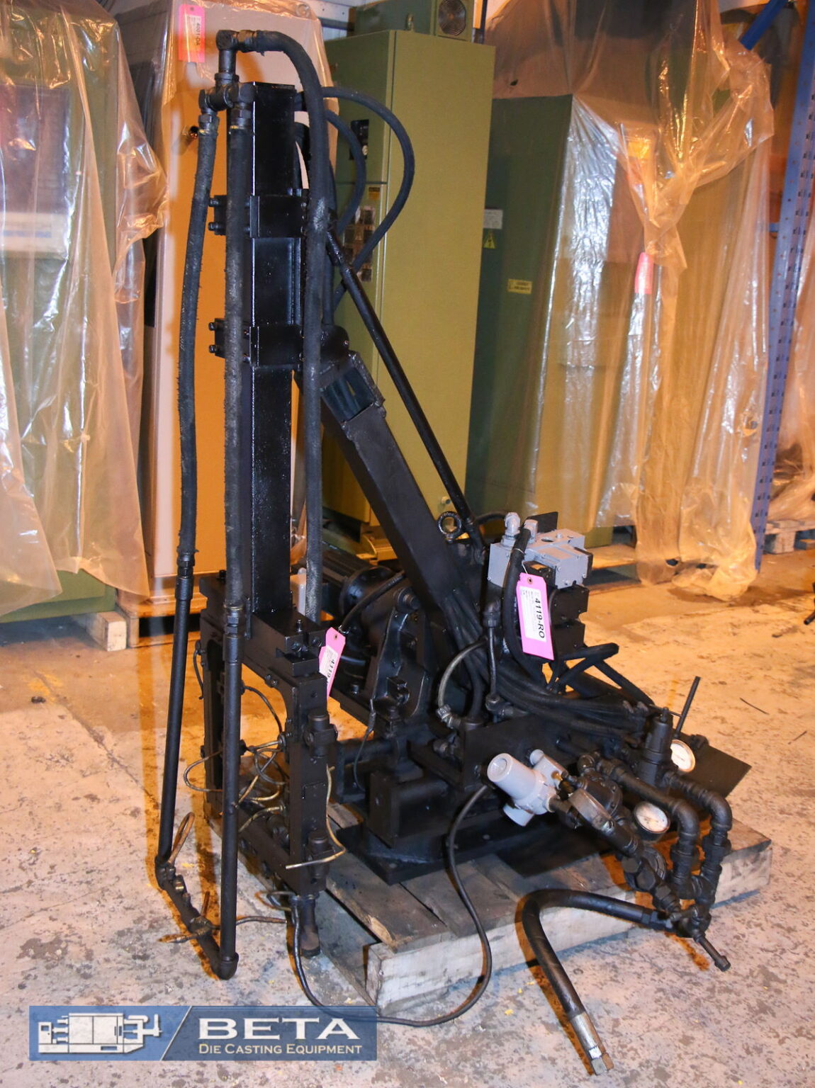 Used Reciprocators Sprayers for Die Casting | Reciprocator