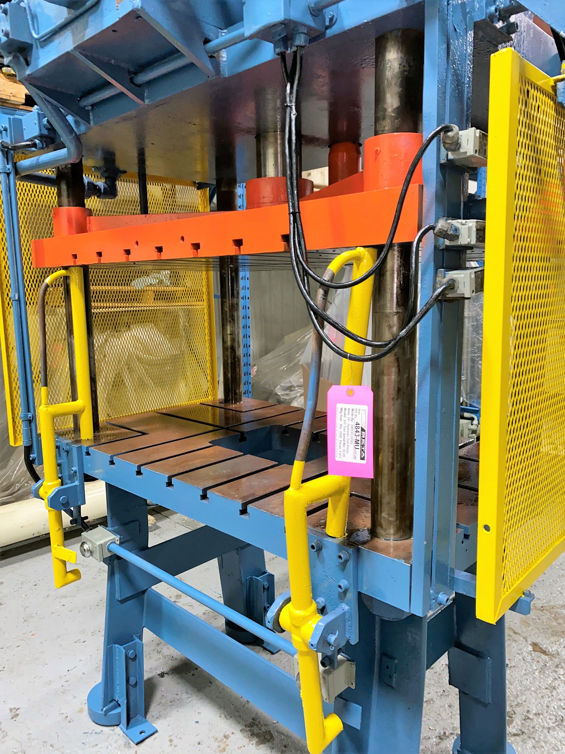 Used Birch 30 Ton Die Casting Trim Press For Sale