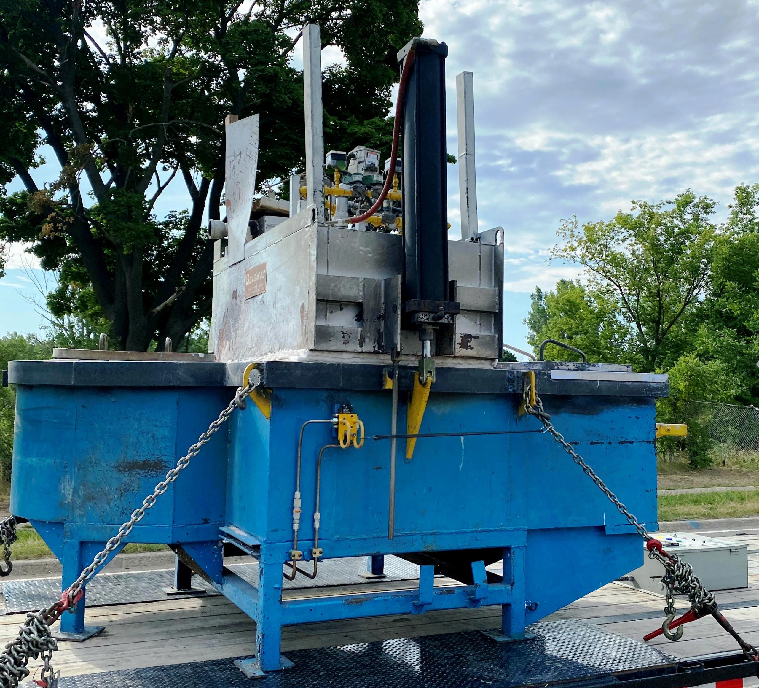 Gasmac Furnace - Aluminum Holding Furnace - #4949 - Beta Die Casting