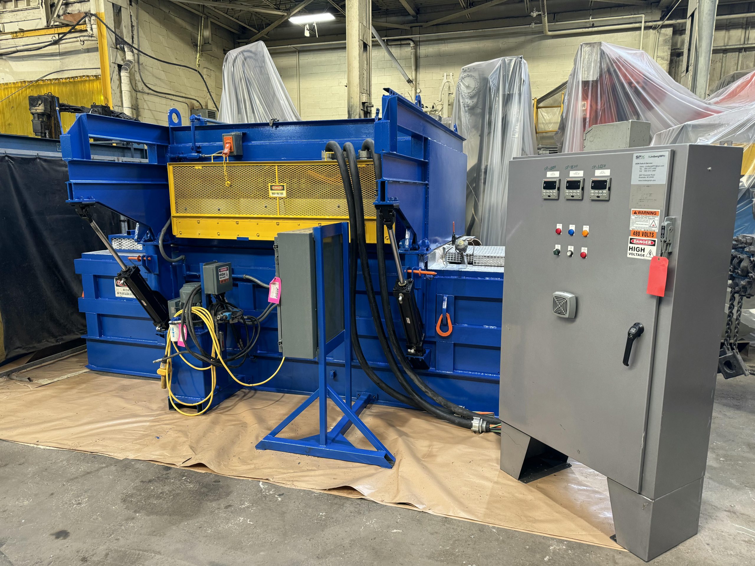 LINDBERG - ELECTRIC-MELTING ALUMINUM FURNACE #5016 - Beta Die Casting