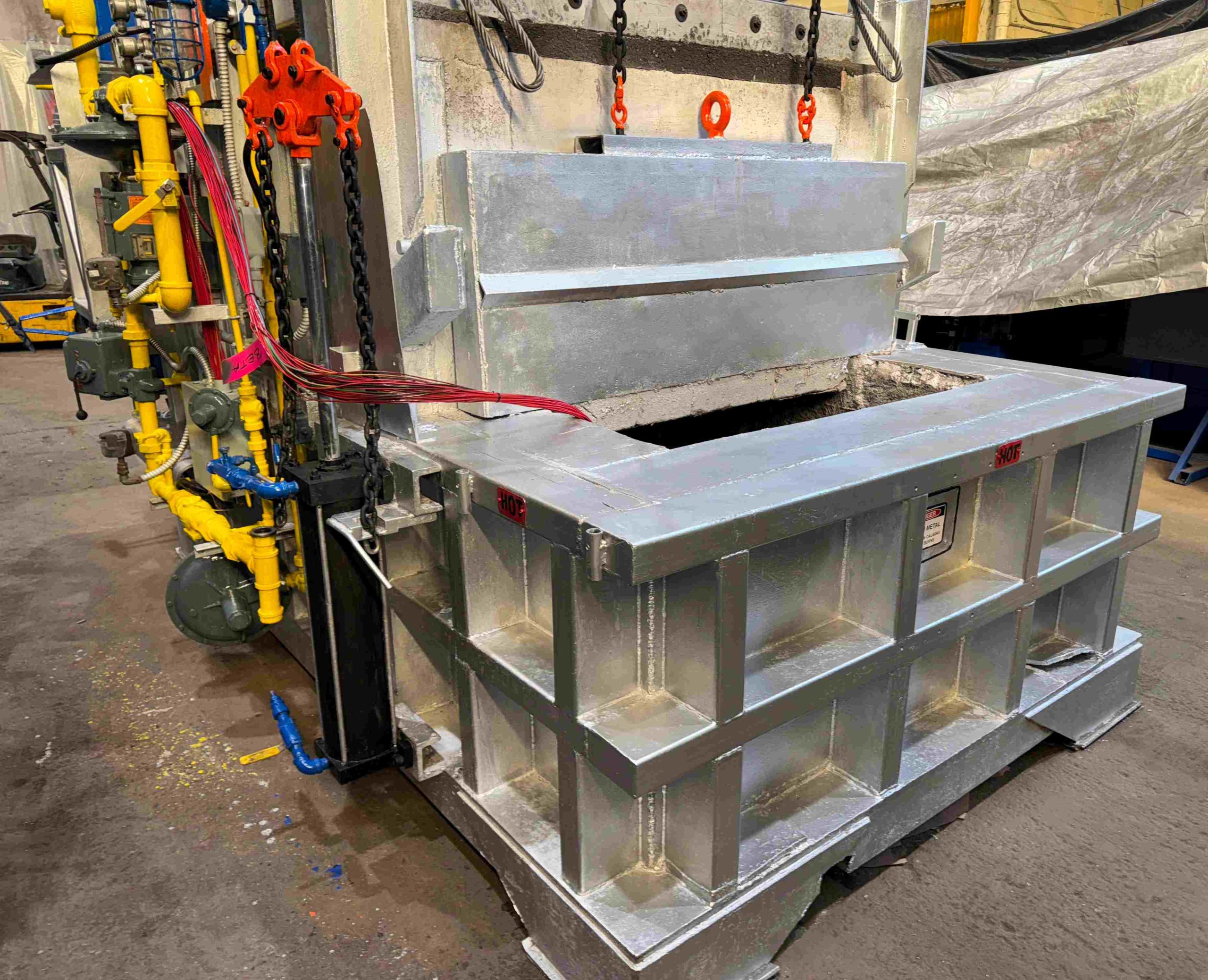 Reverb Gas Melting Furnace - Hamilton Thermal - Beta Die Casting