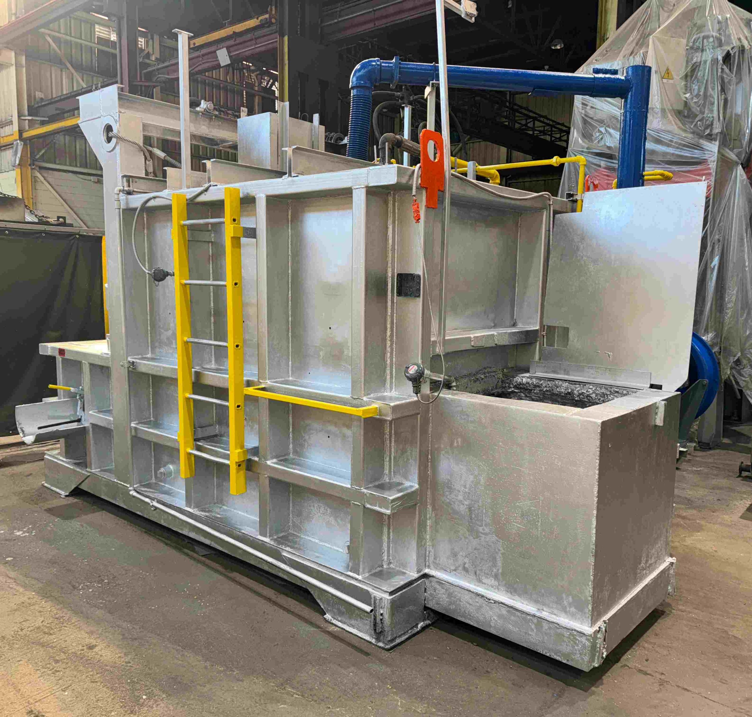 Reverb Gas Melting Furnace - Hamilton Thermal - Beta Die Casting