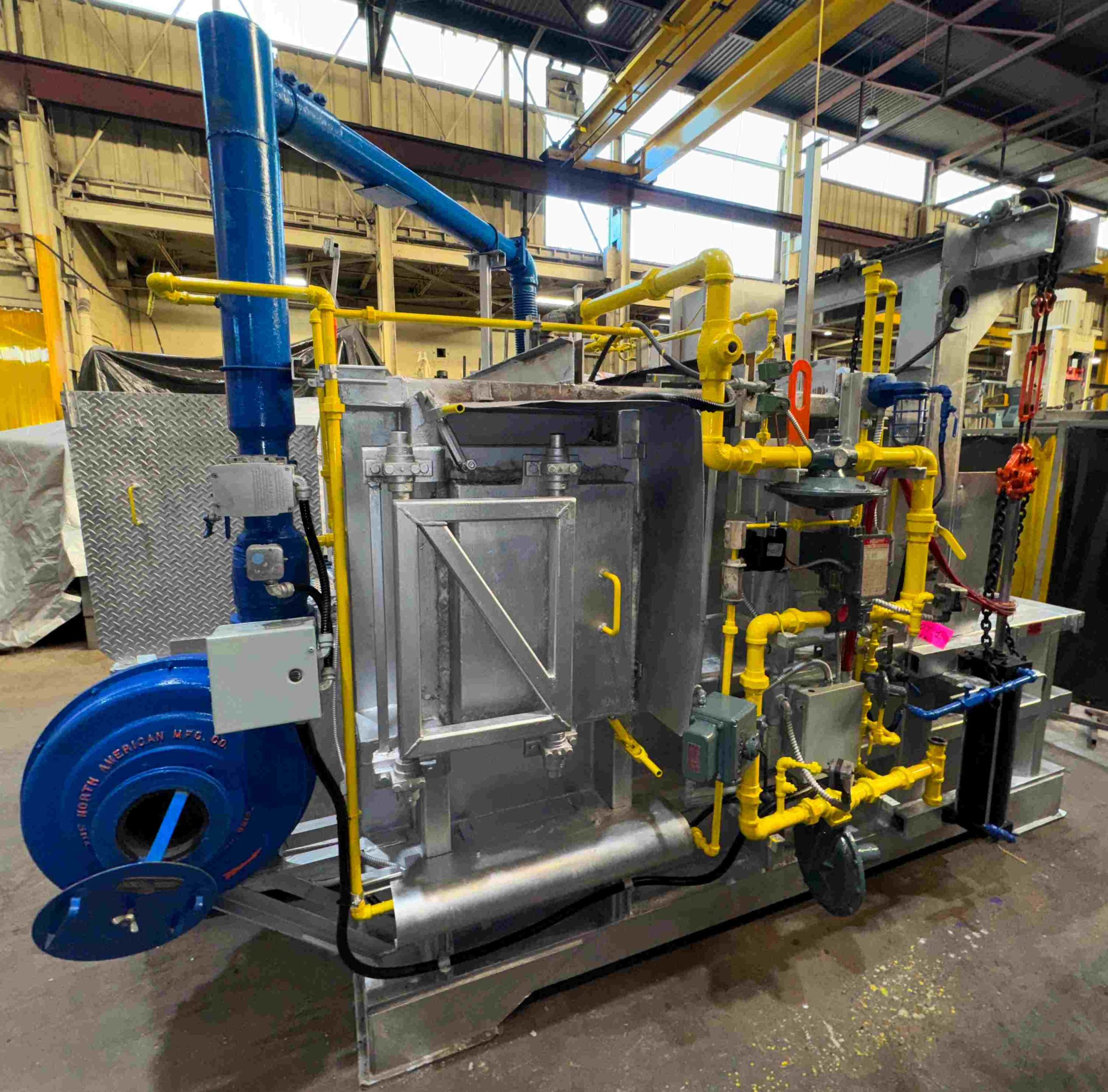 Reverb Gas Melting Furnace - Hamilton Thermal - Beta Die Casting